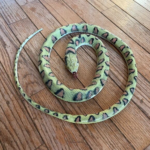 Toys | Childrens Large Rubber Toy Snake 76 Long Walt Disney World ...